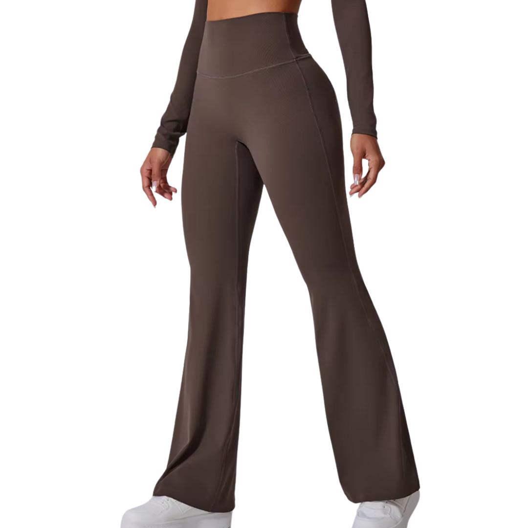 High Waist Bell Bottoms Leggings